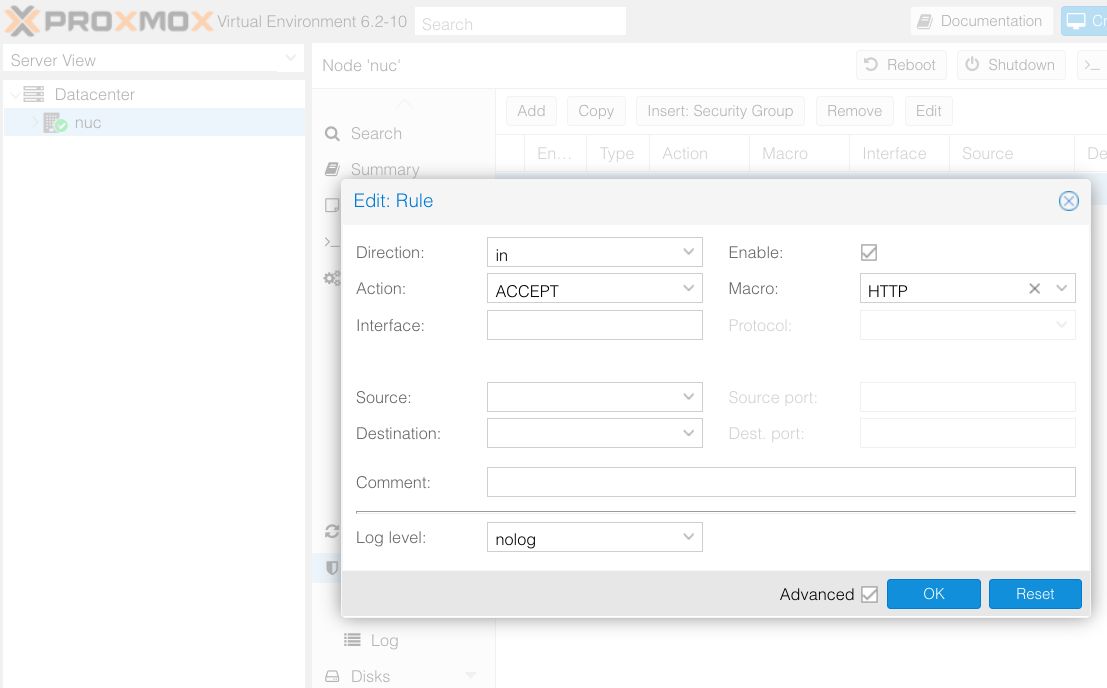 Confusion setting up Proxmox firewall & port forwarding | Scrolller