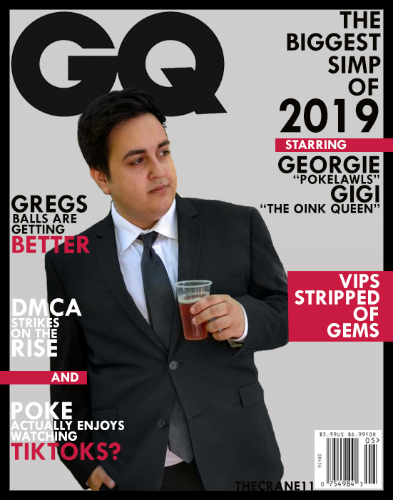 Congratulations poke for making it on the GQ Magazines | Scrolller