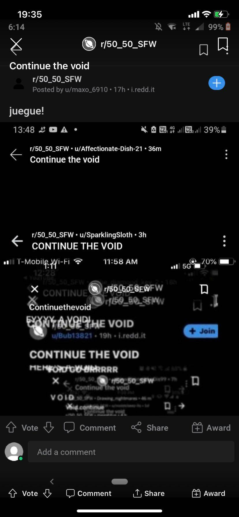 Continue the void | Scrolller