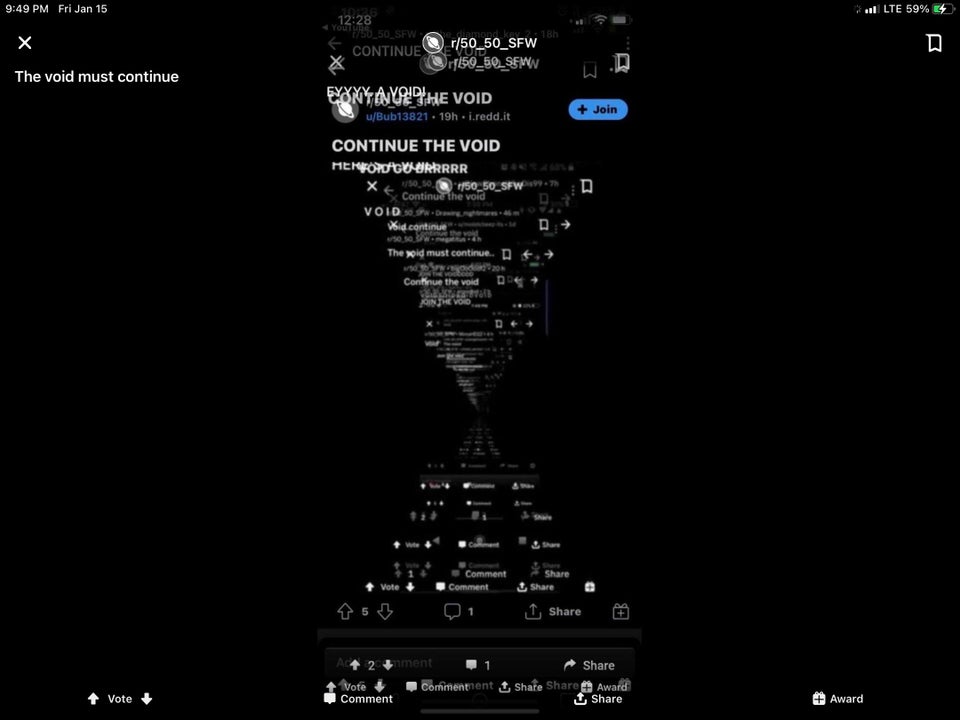 continuethevoid | Scrolller