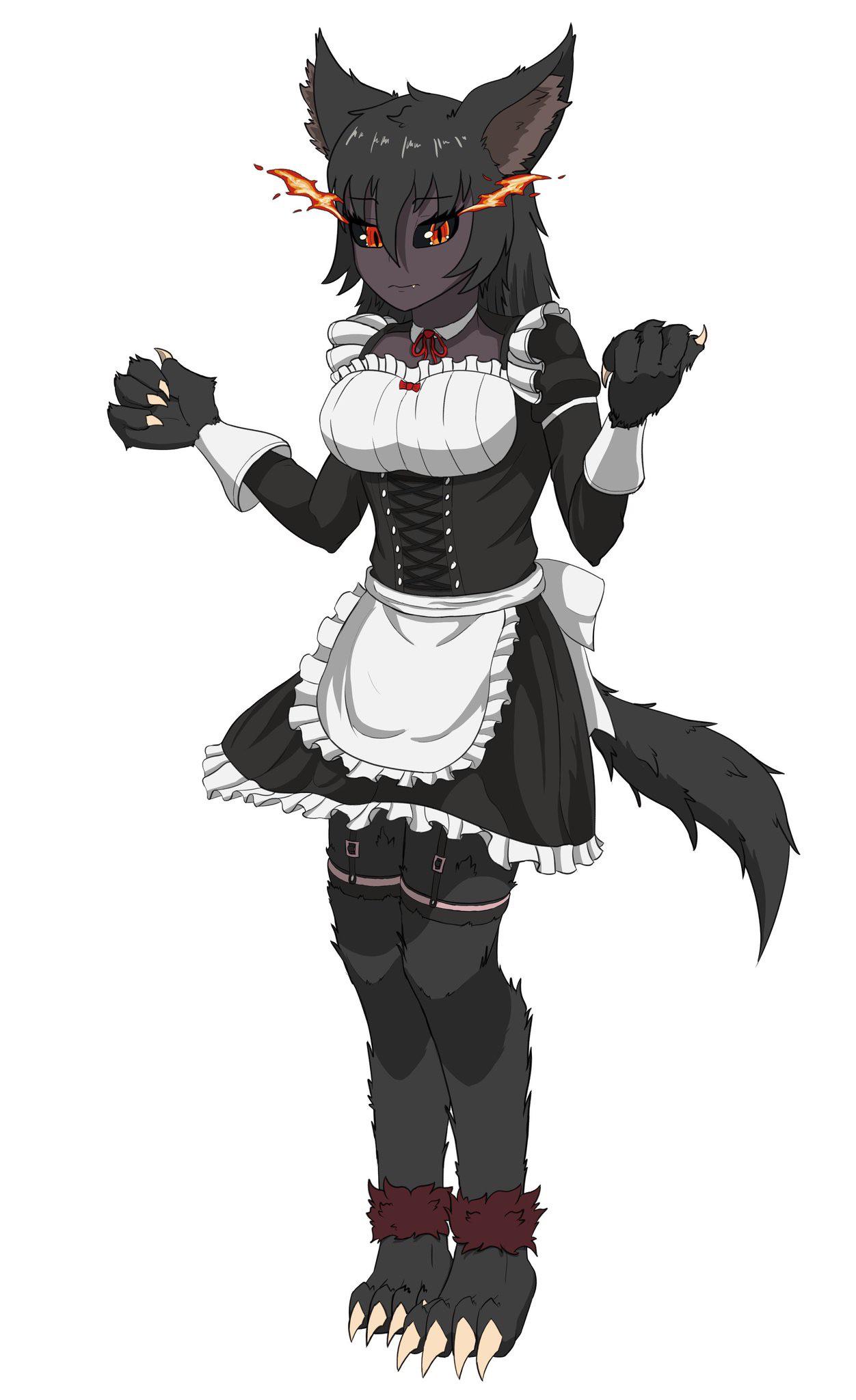 Convincing a hellhound to dress as a maid is some next level chaddery | Scrolller