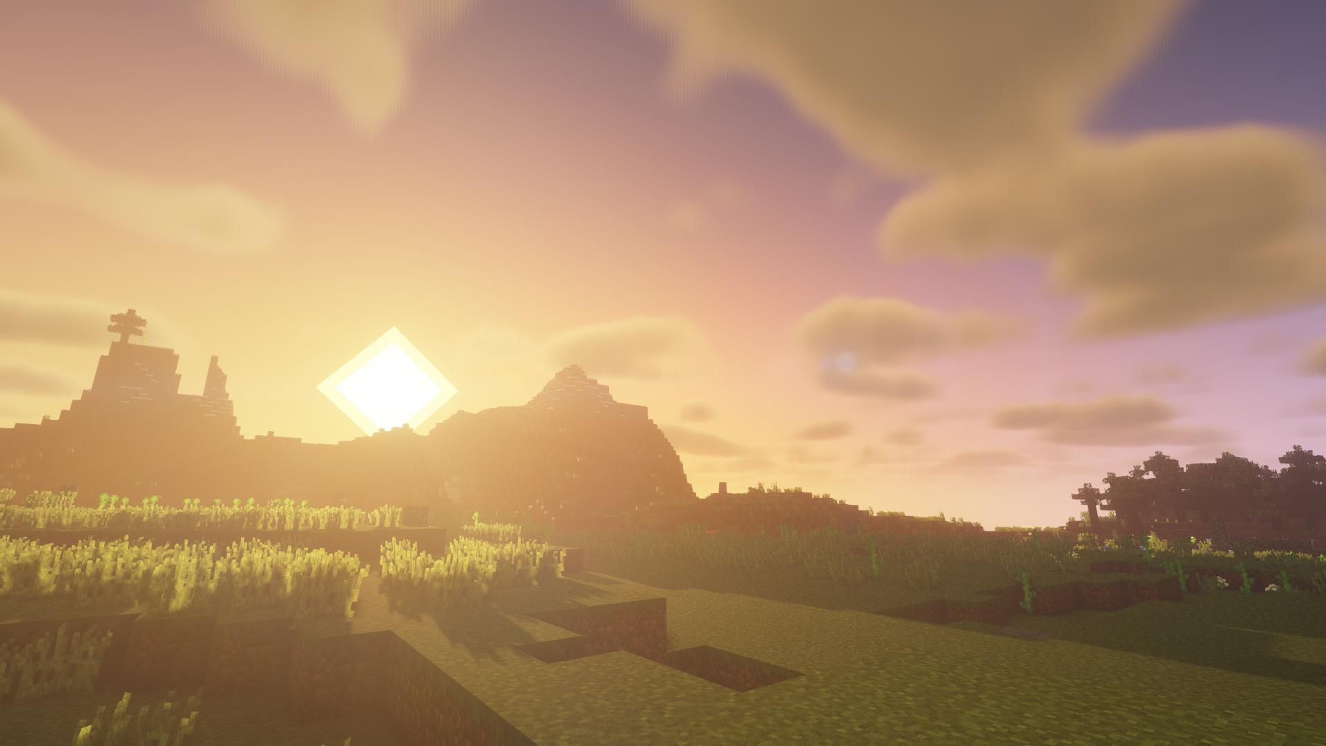Cool sunset with shaders | Scrolller