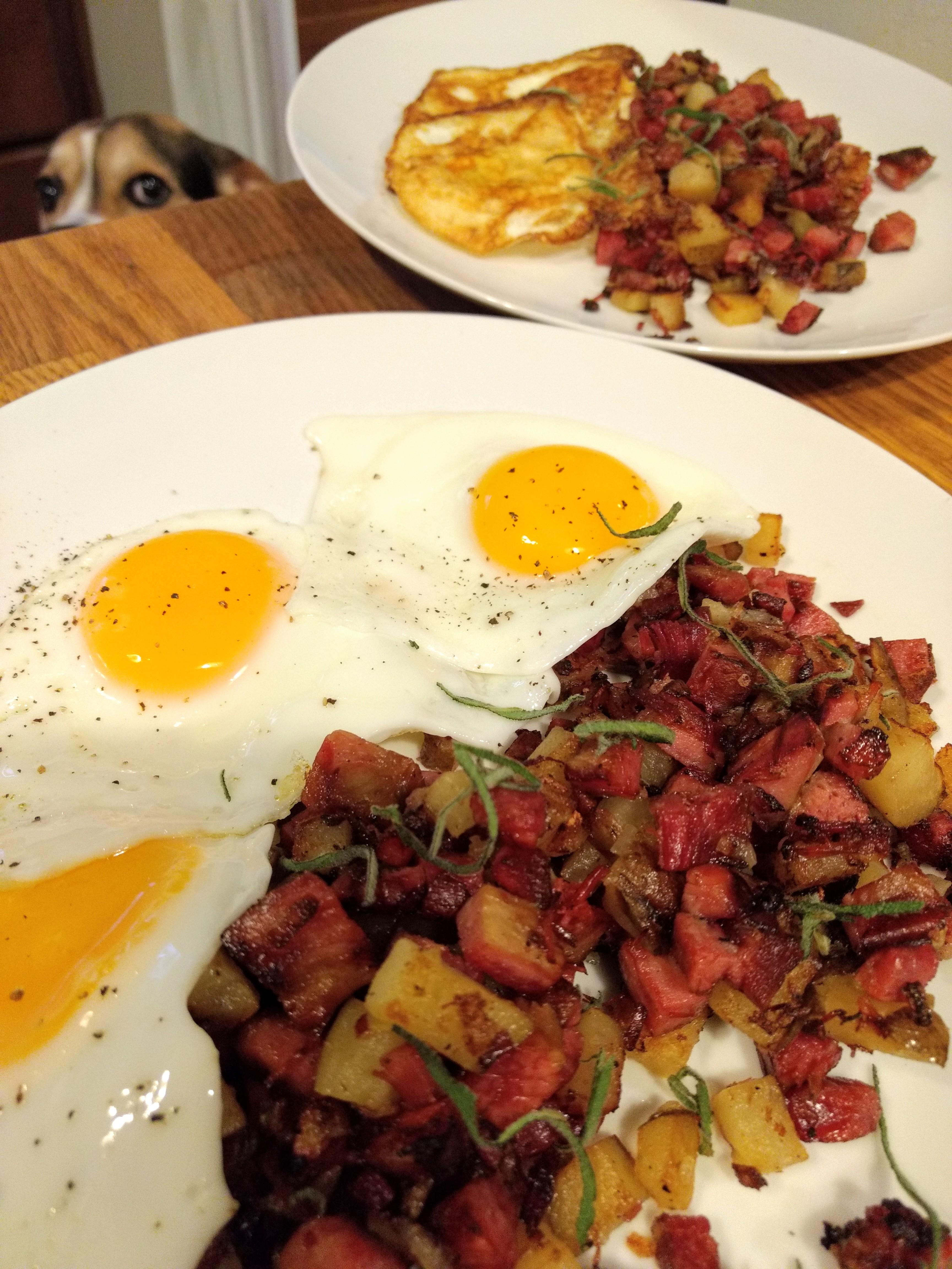 Corned beef hash and eggs | Scrolller
