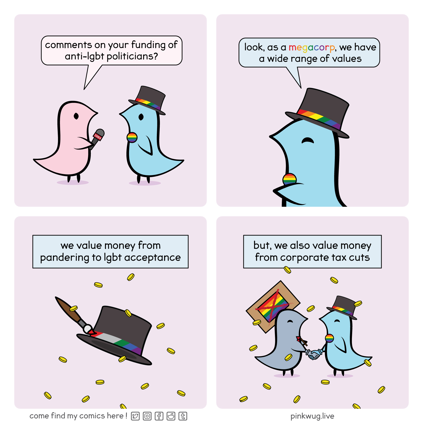 Corporate Values Scrolller