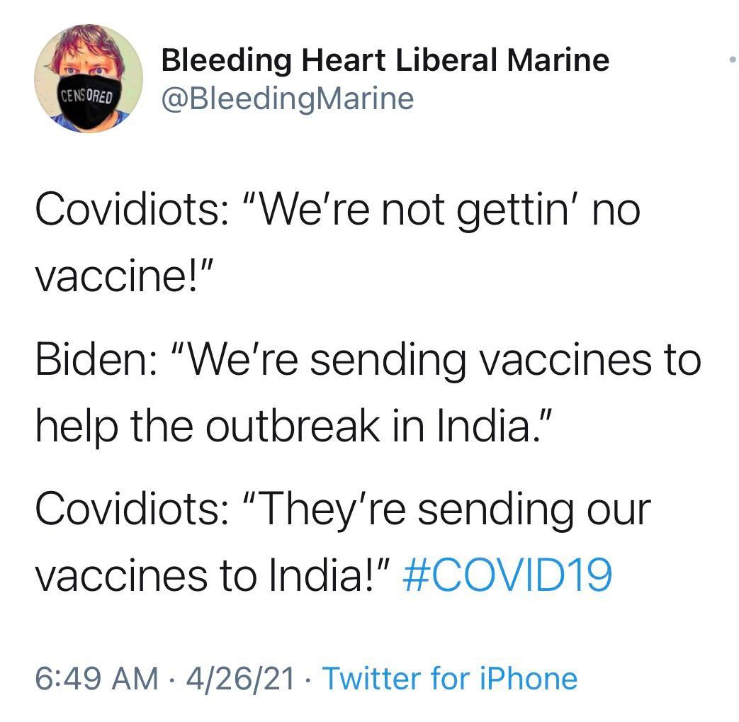 Covidiot logic 101 | Scrolller