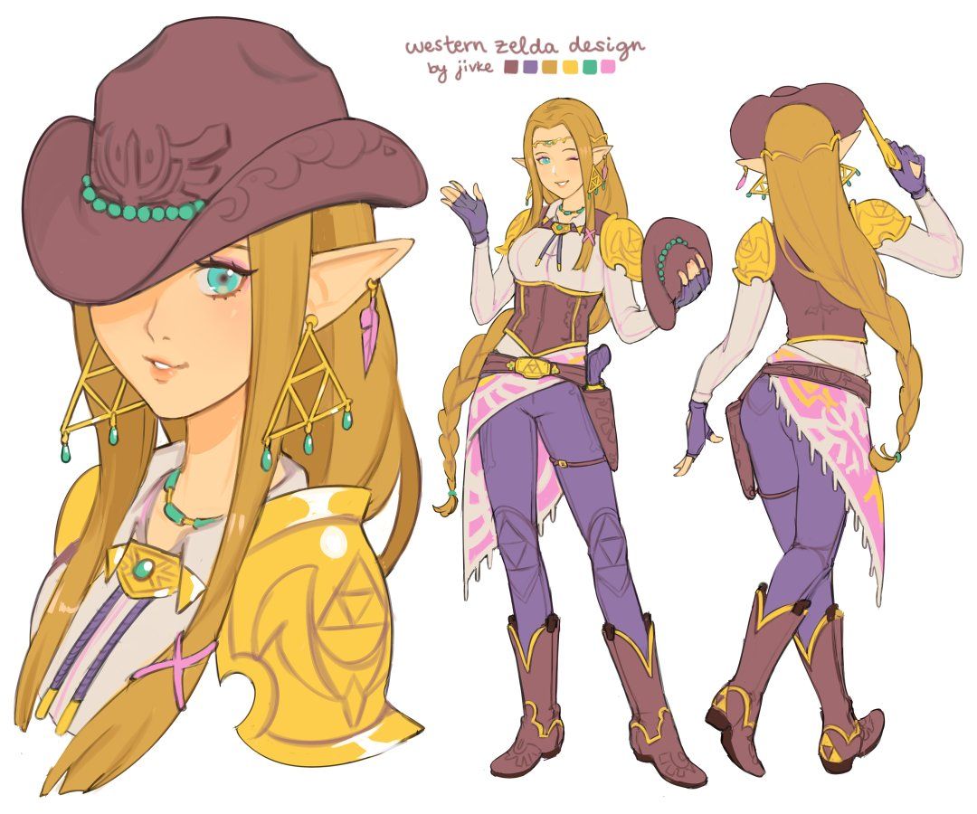 Cowgirl Zelda | Scrolller