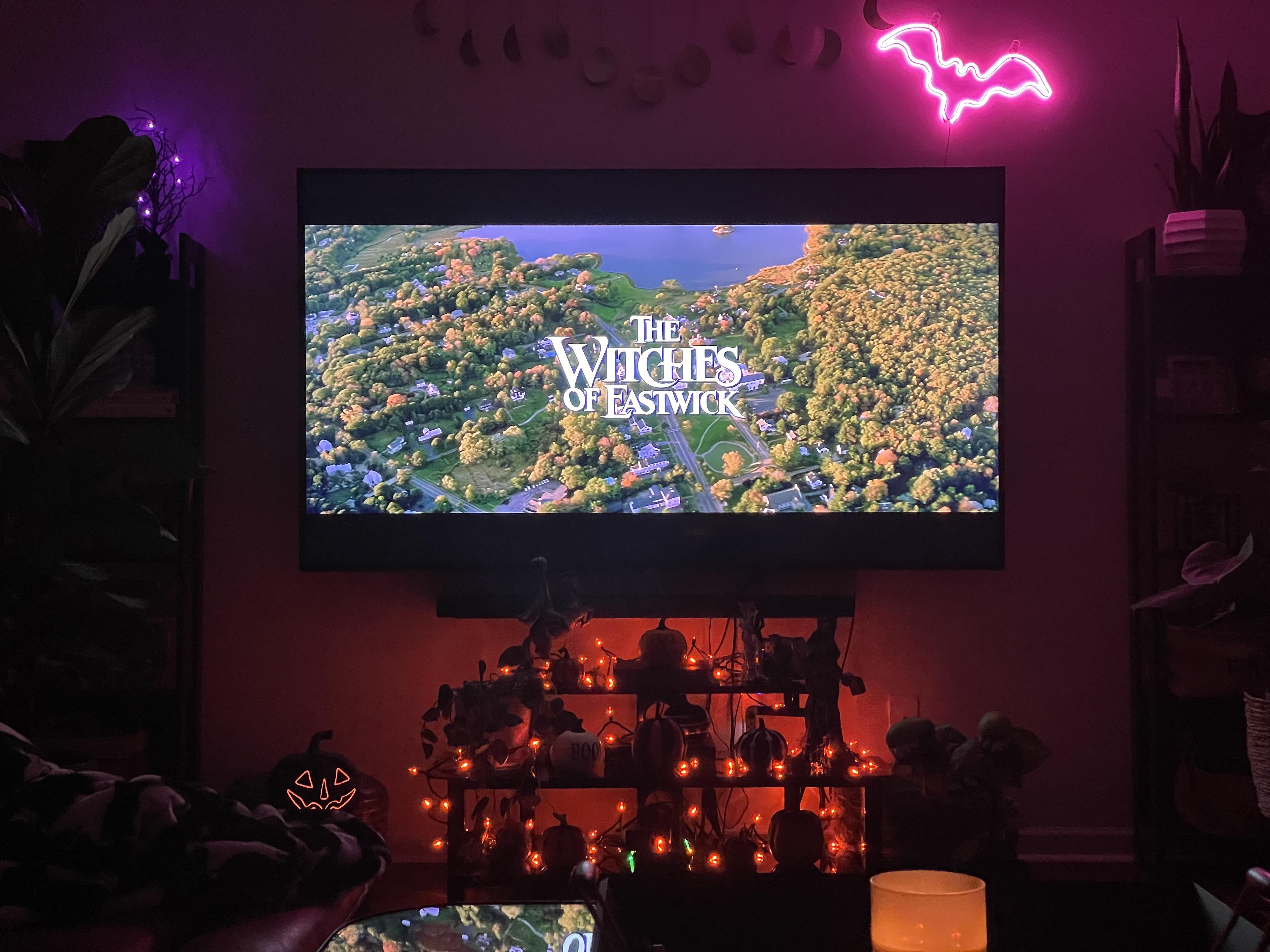 Cozy Movie Night Feat My Halloween Decor | Scrolller