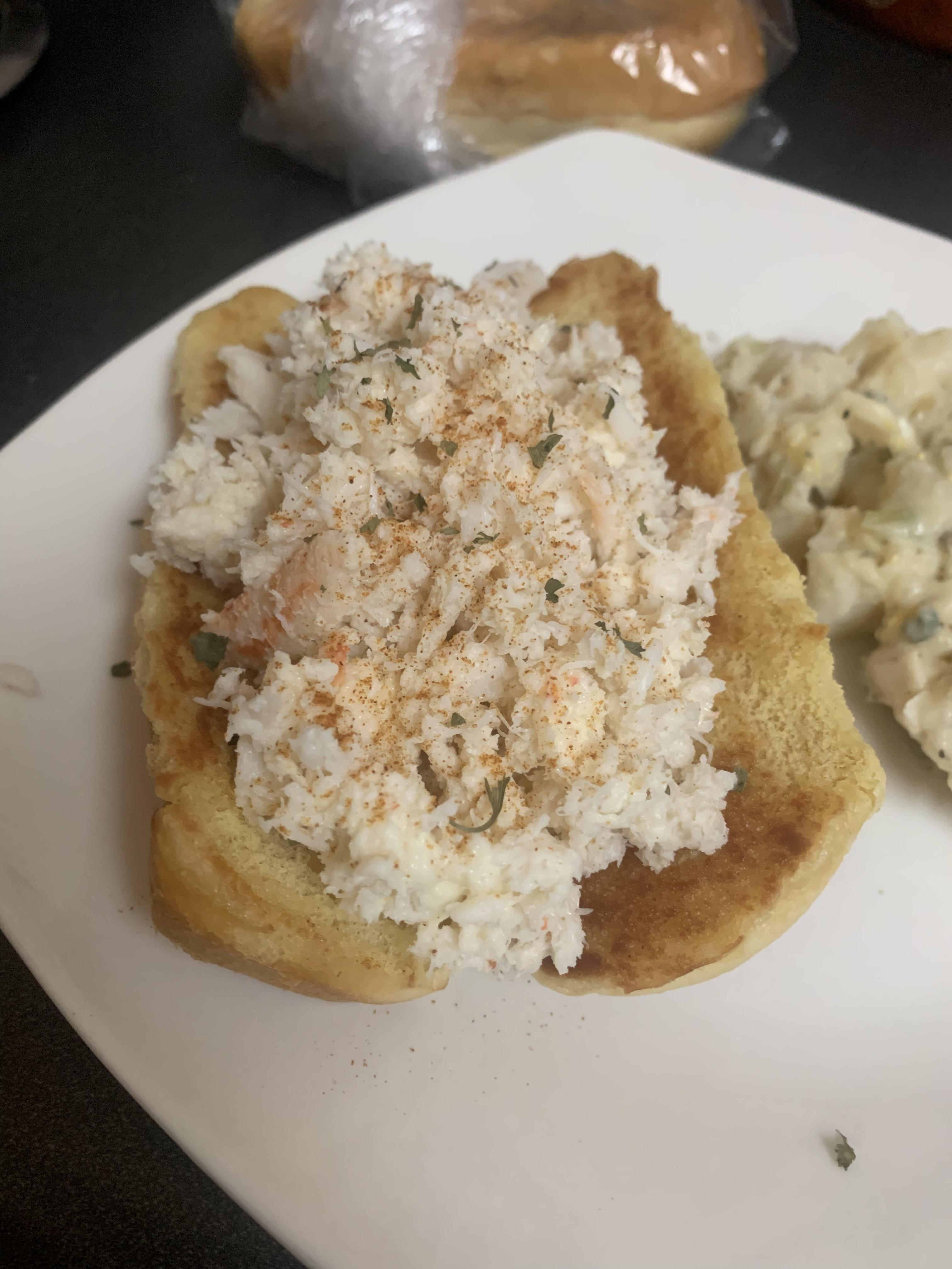 Crab Roll on Brioche | Scrolller