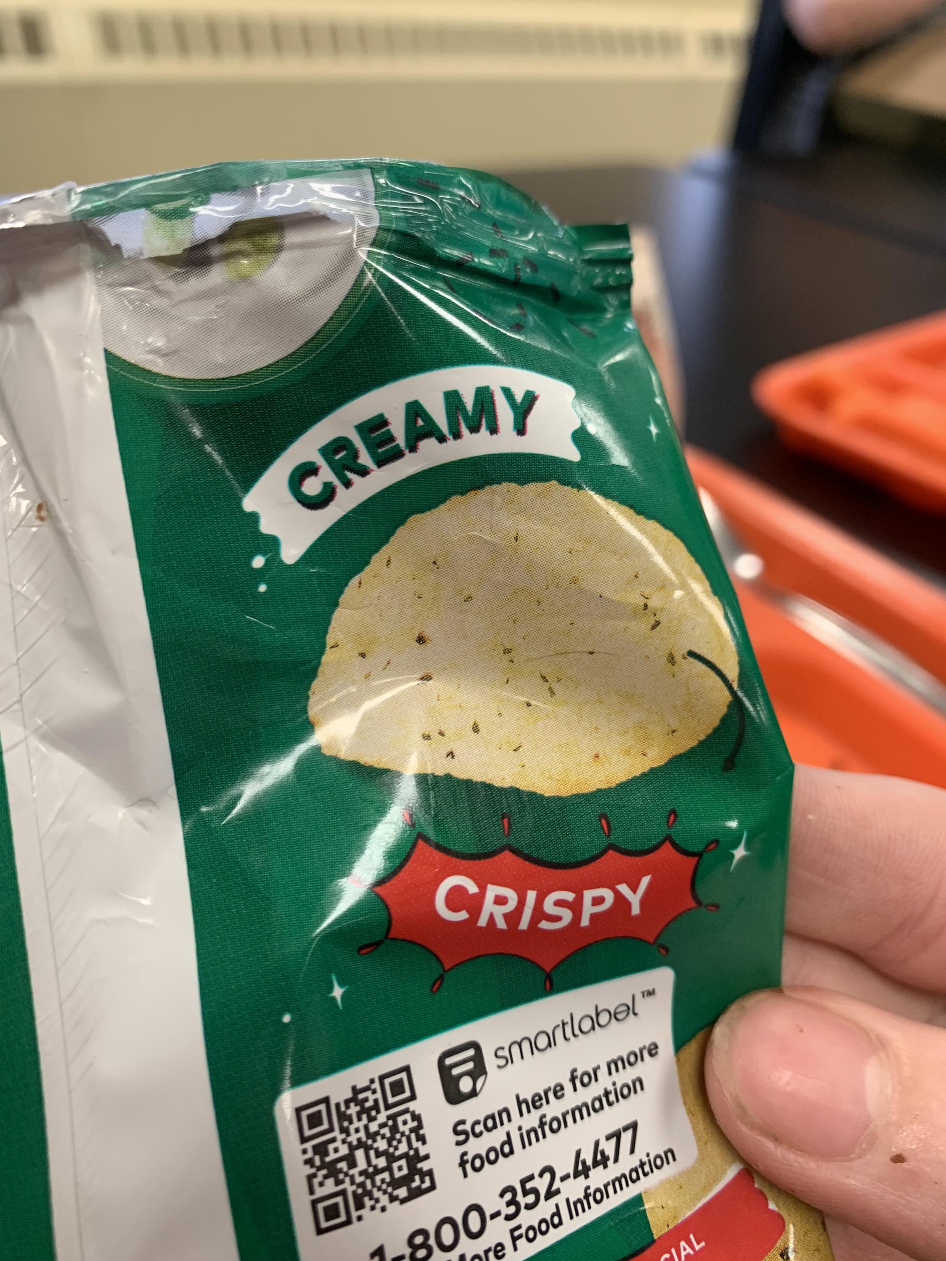 Creamy and crispy! | Scrolller