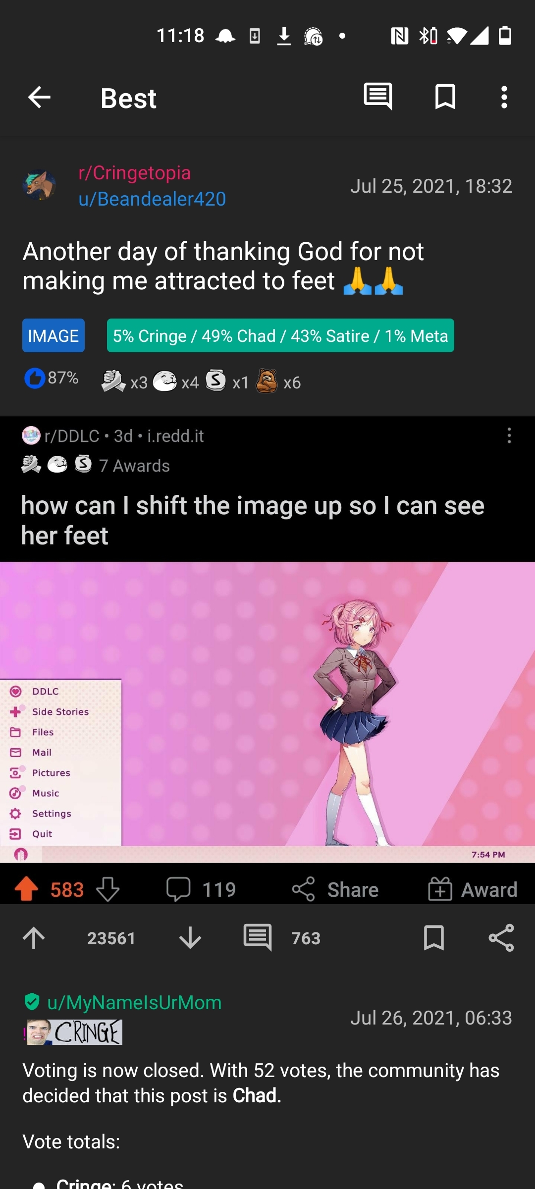 Cringetopia being cringe. | Scrolller