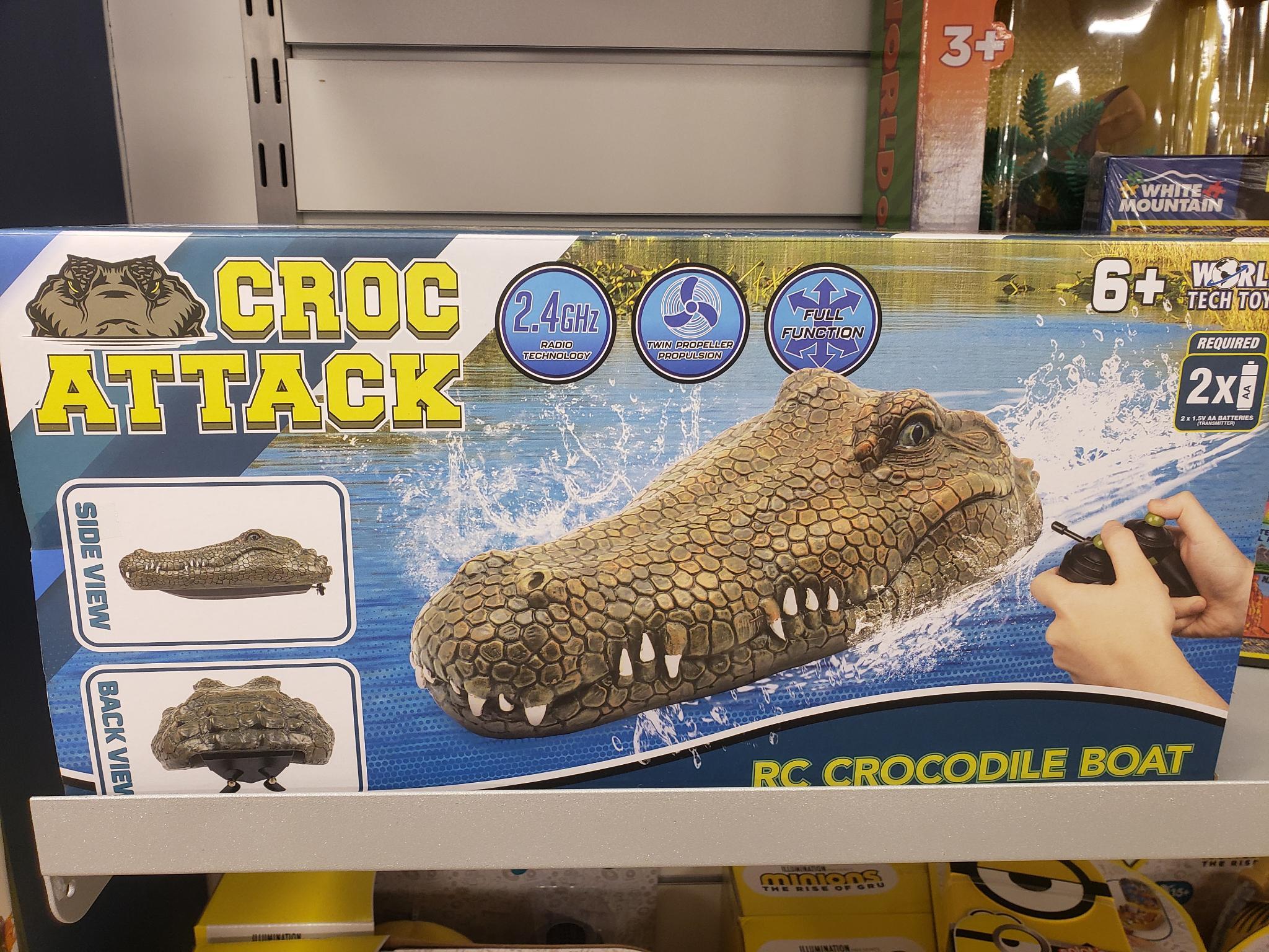 Crocodile Boat | Scrolller