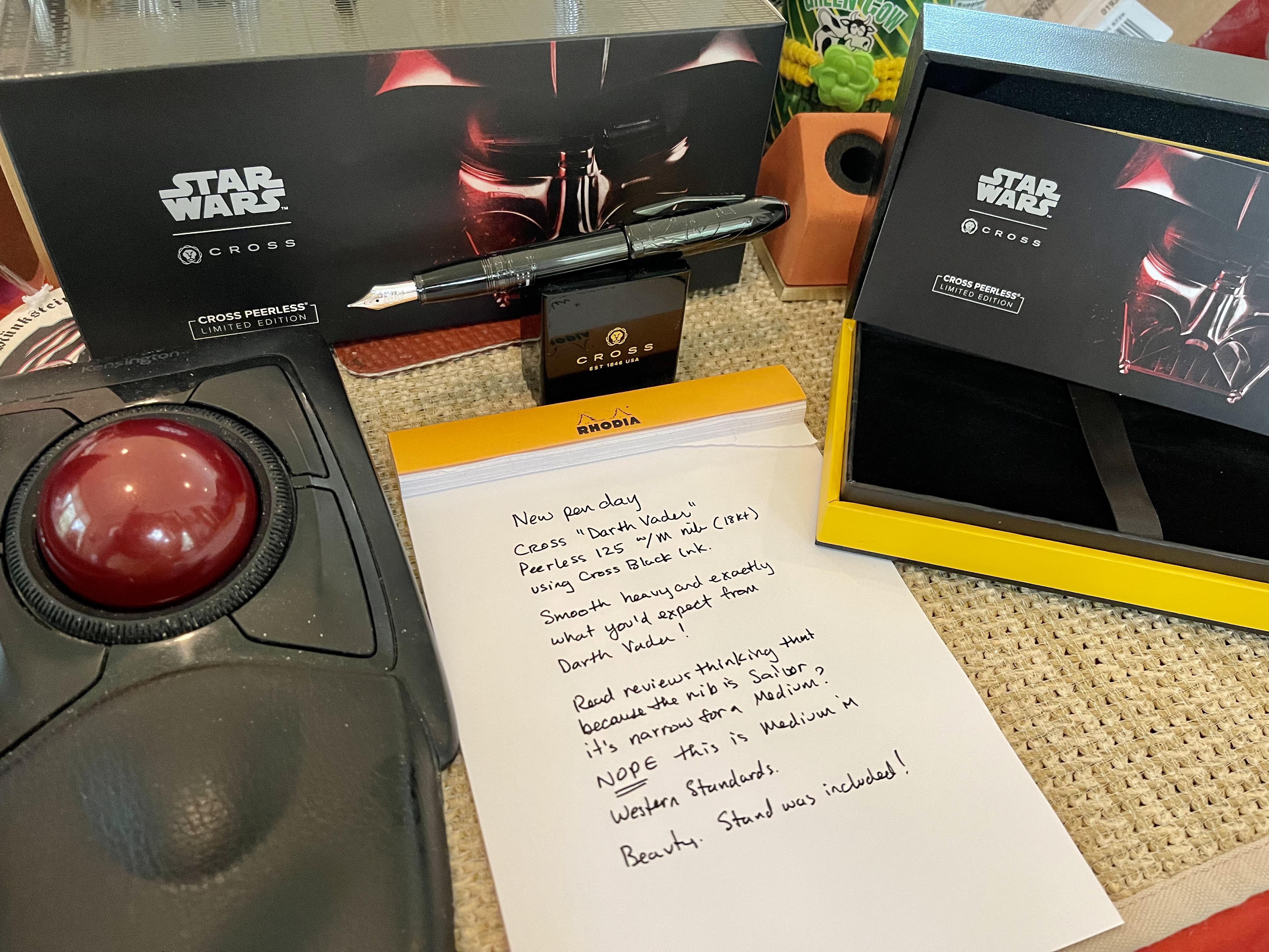 Cross Peerless “Darth Vader” M nib | Scrolller