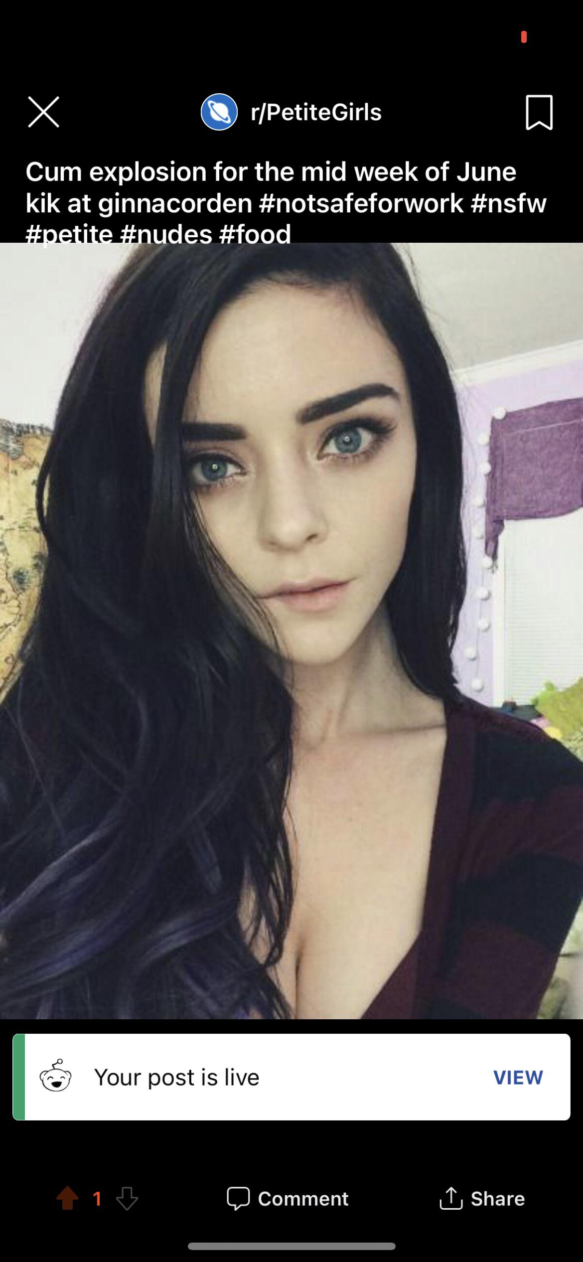 Cum Explosion For The Mid Week Of June Kik At Ginnacorden