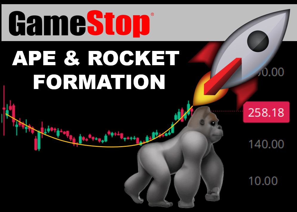 Cup and handle is for bulls... Ape and Rocket is the new tittie jackerrrrrrrrr | Scrolller