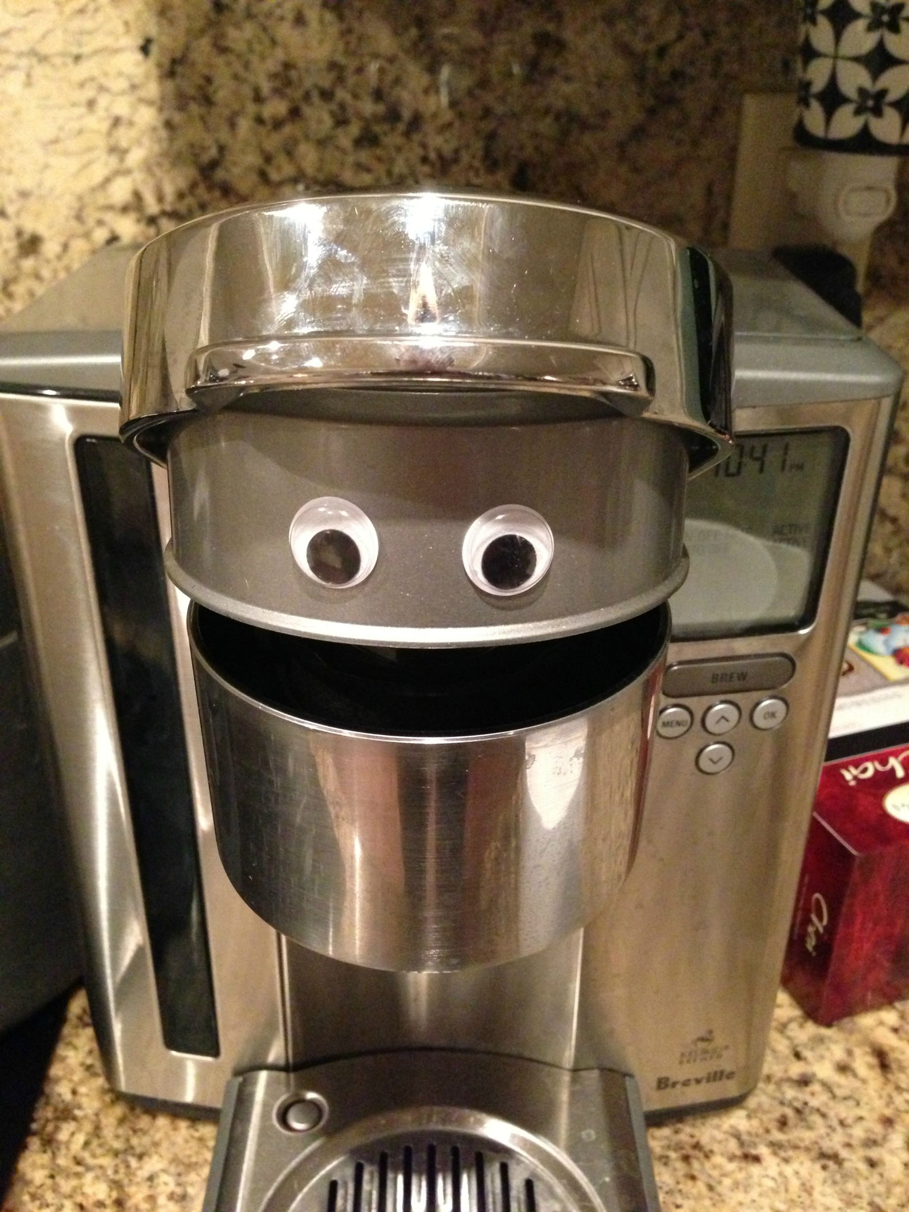 curious coffee machine | Scrolller