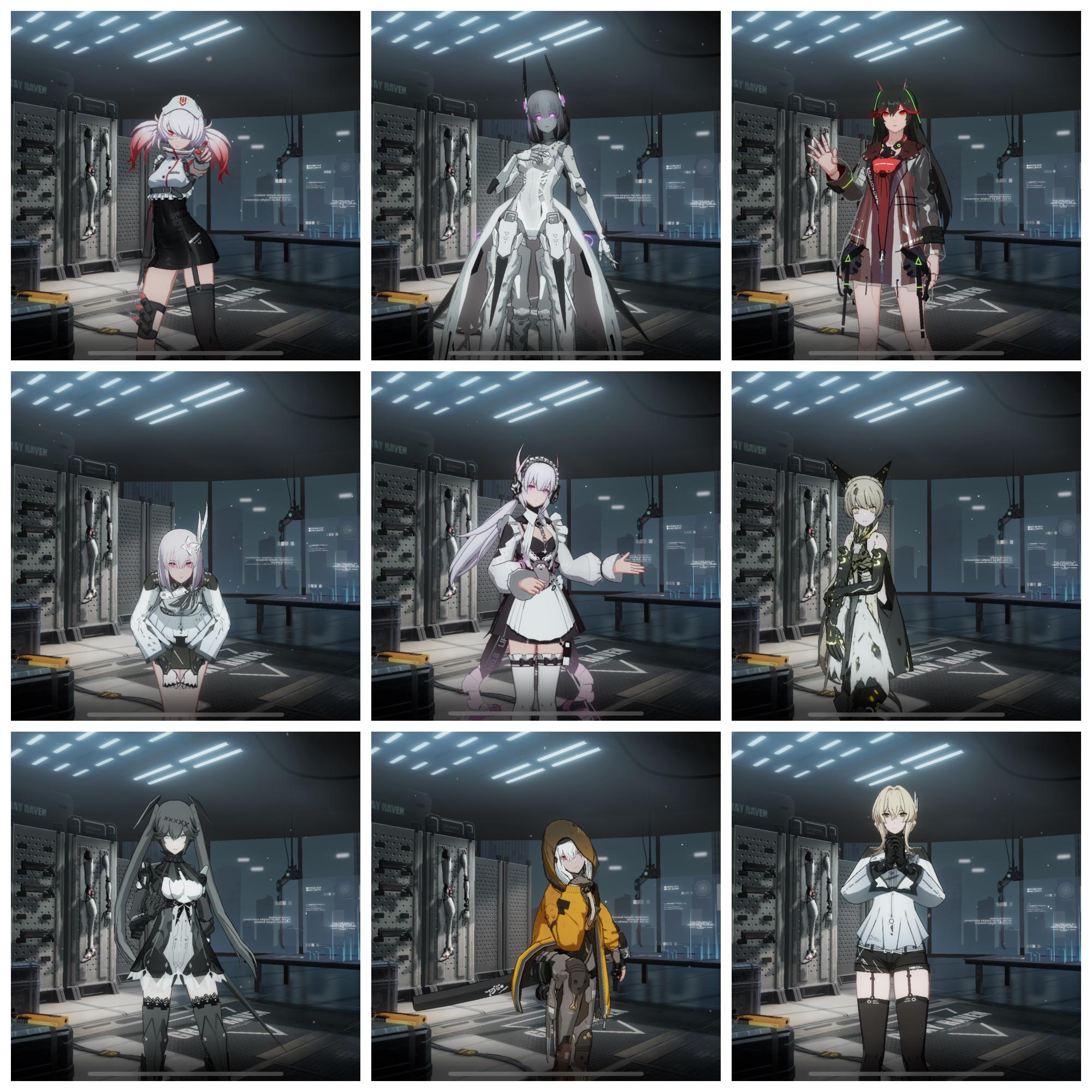 Current lineup fashion show! | Scrolller