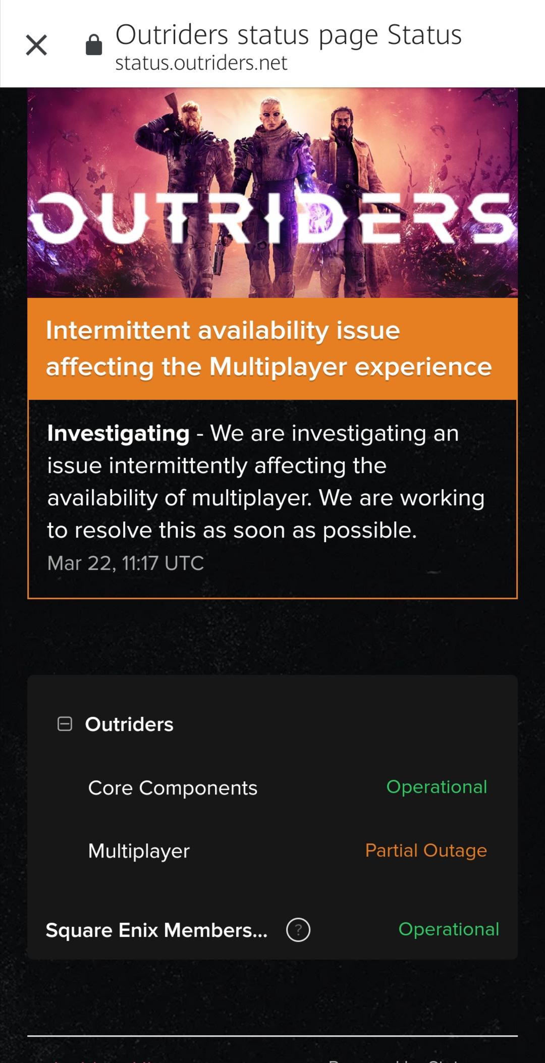 Current state of Multiplayer if someone still wouldn't be aware of. | Scrolller