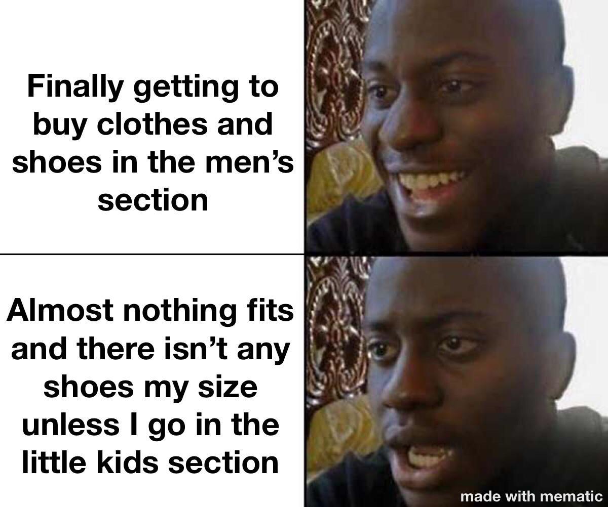 Curse my genetics for making me so small | Scrolller