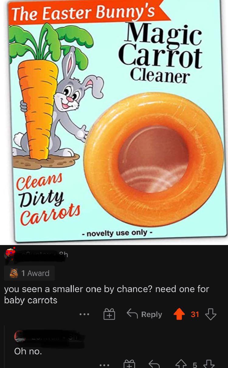 Cursed_baby carrots | Scrolller