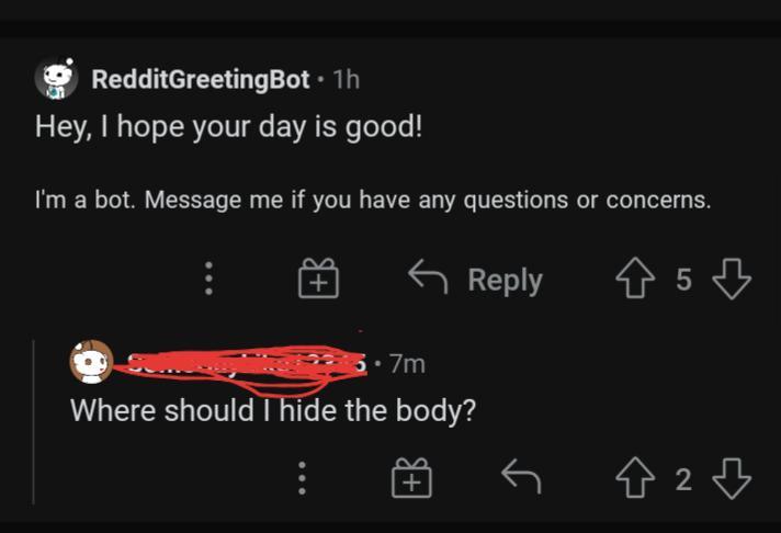 Cursed body hiding | Scrolller