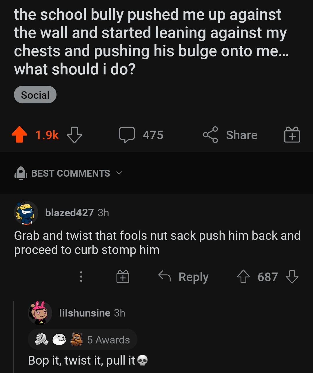 cursed_bully | Scrolller