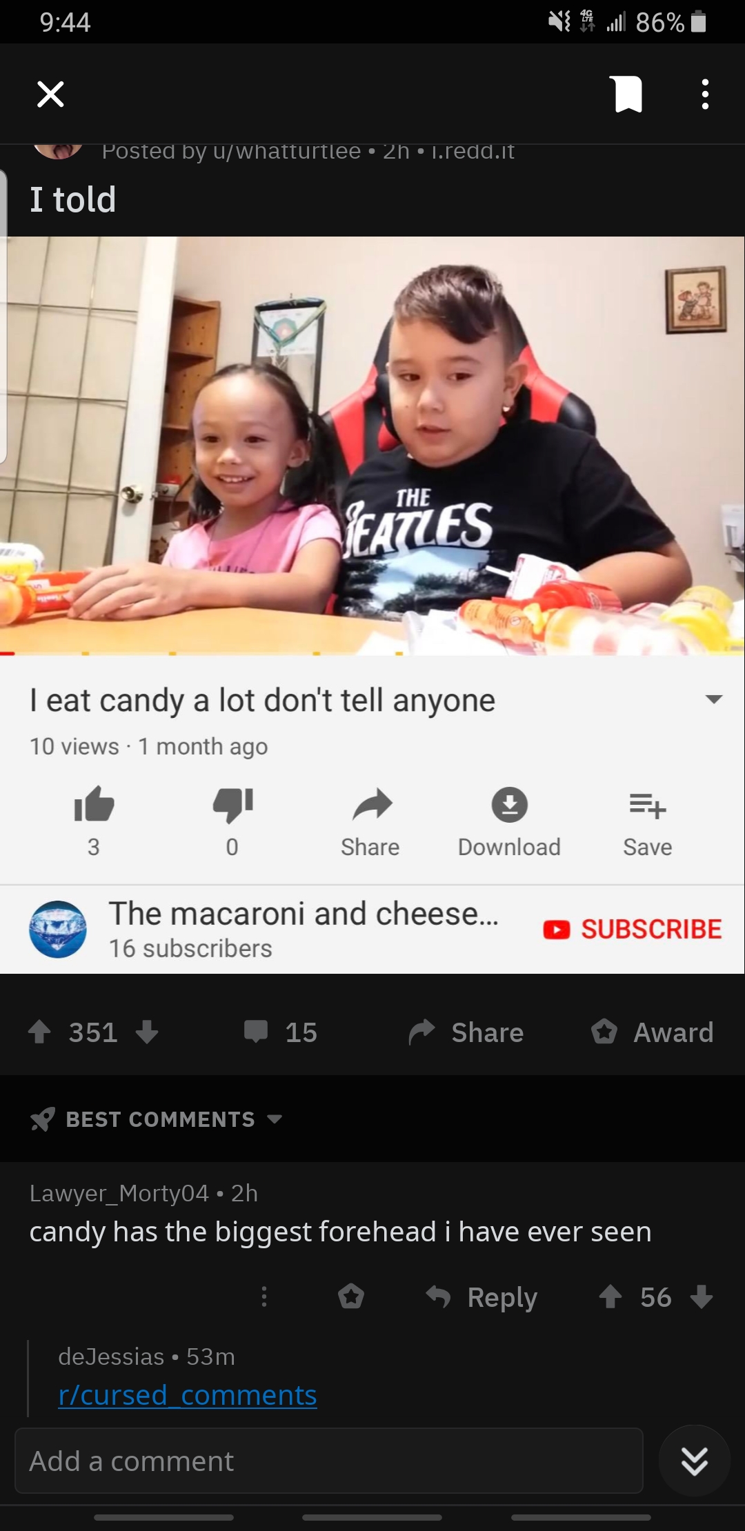 Cursed Candy Scrolller
