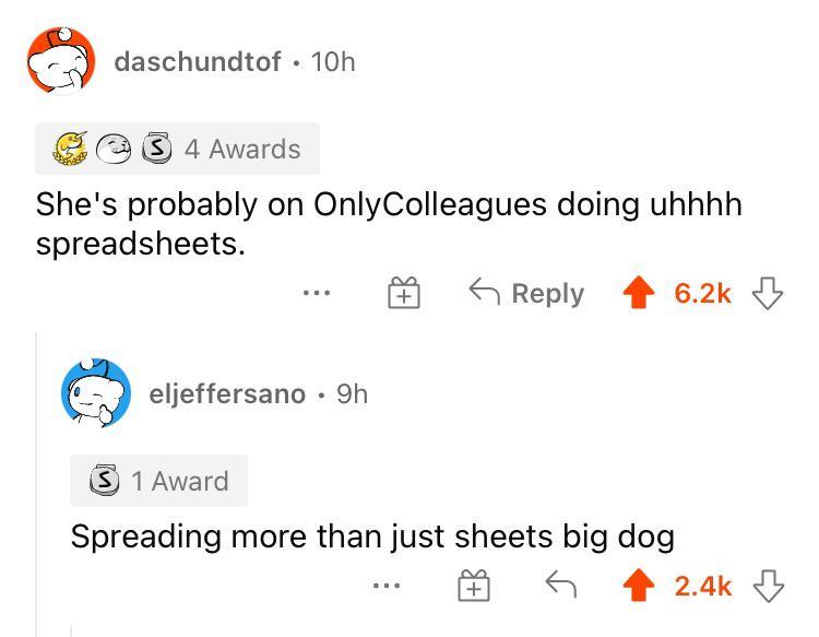Cursed colleague | Scrolller