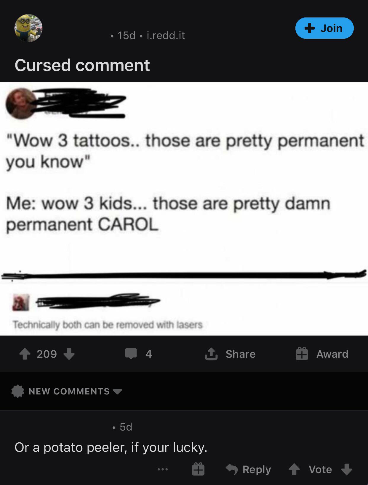 cursed_comment | Scrolller