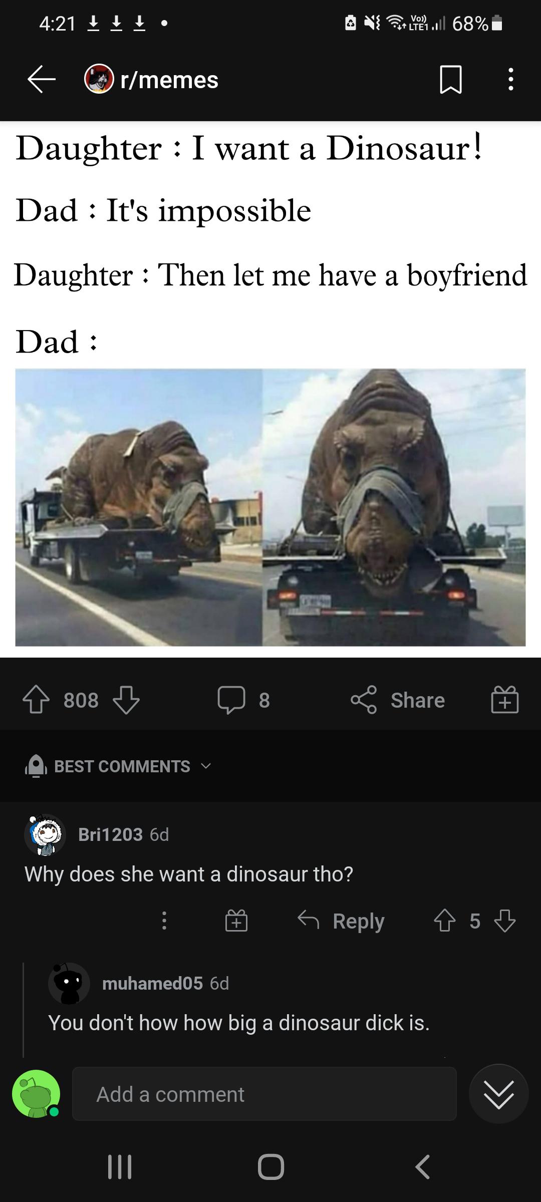 Cursed dino | Scrolller