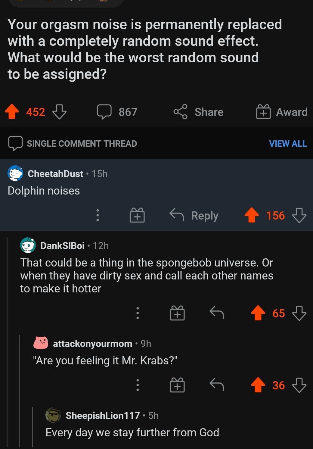 cursed_dolphin sounds. | Scrolller