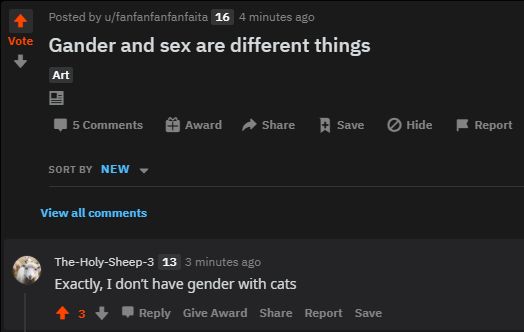 Cursed gender | Scrolller