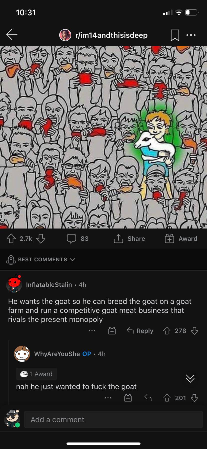 cursed_goat | Scrolller