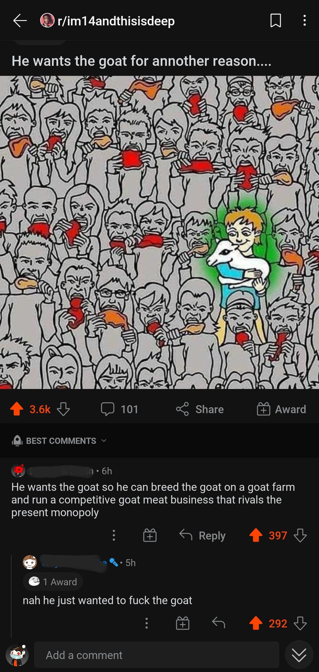 cursed_goat | Scrolller