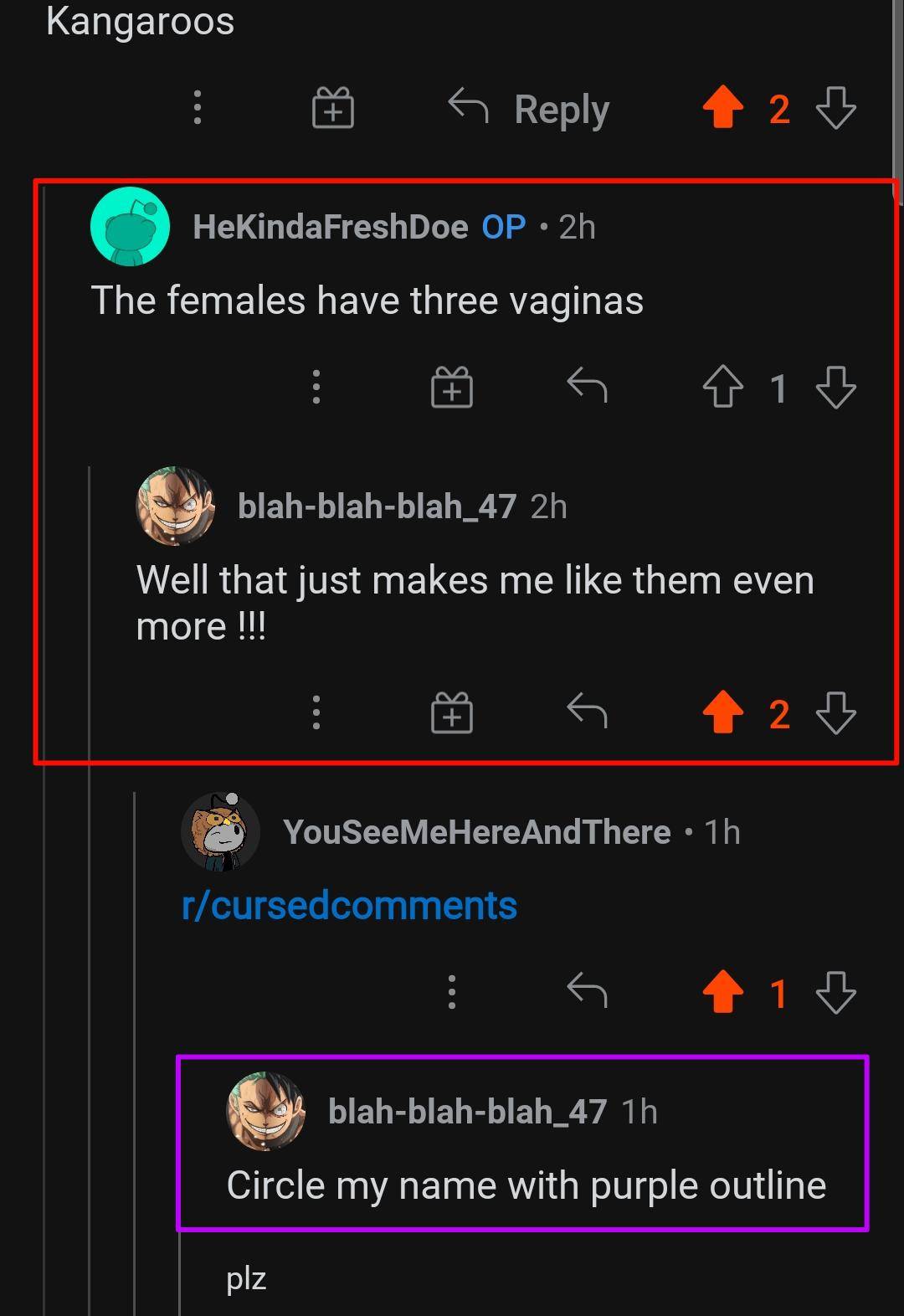 Cursed_kangaroos | Scrolller