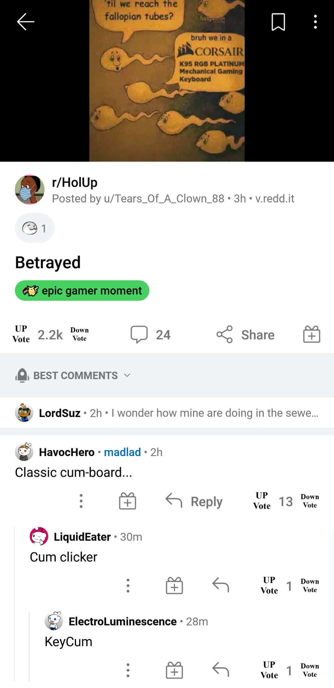 Cursed Keyboard | Scrolller