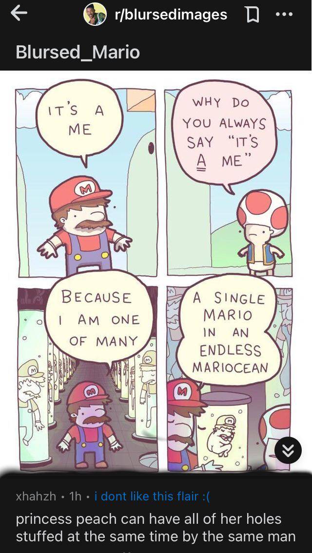 Cursed Mario | Scrolller