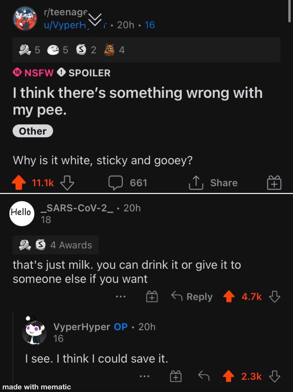 Cursed milk | Scrolller