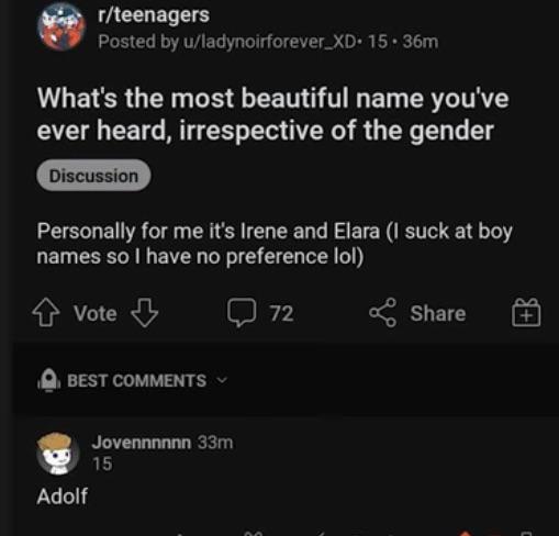 Cursed name | Scrolller