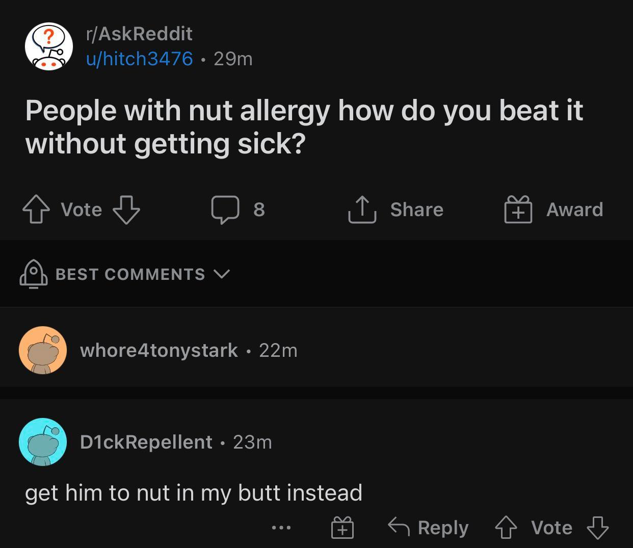 Cursed nut allergy | Scrolller