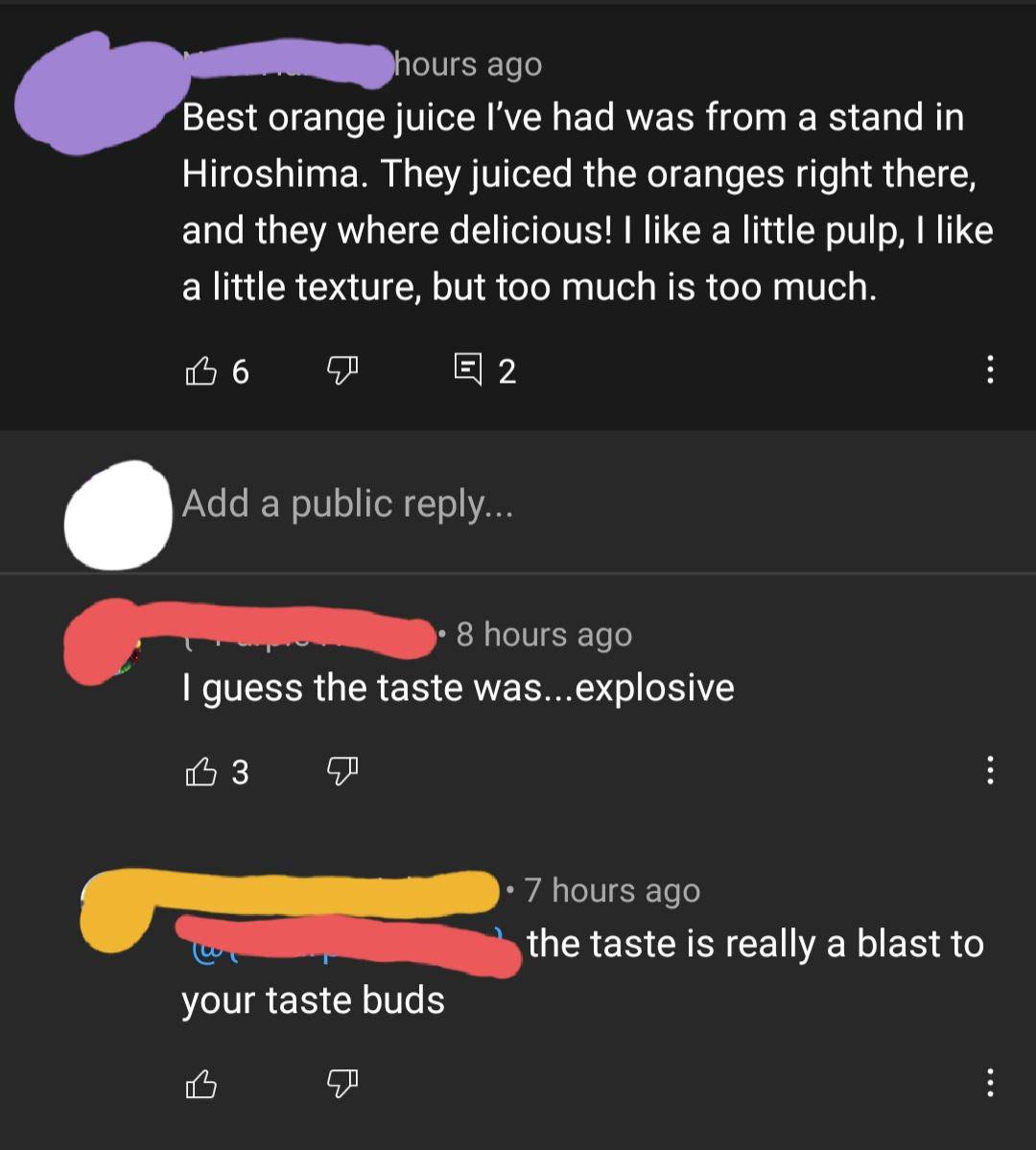 Cursed_orange juice | Scrolller