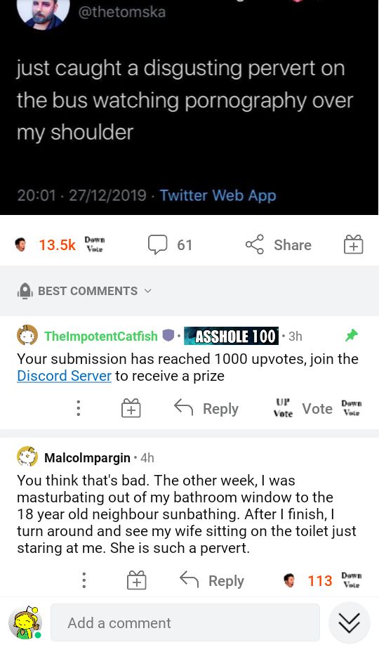 Cursed pervert | Scrolller