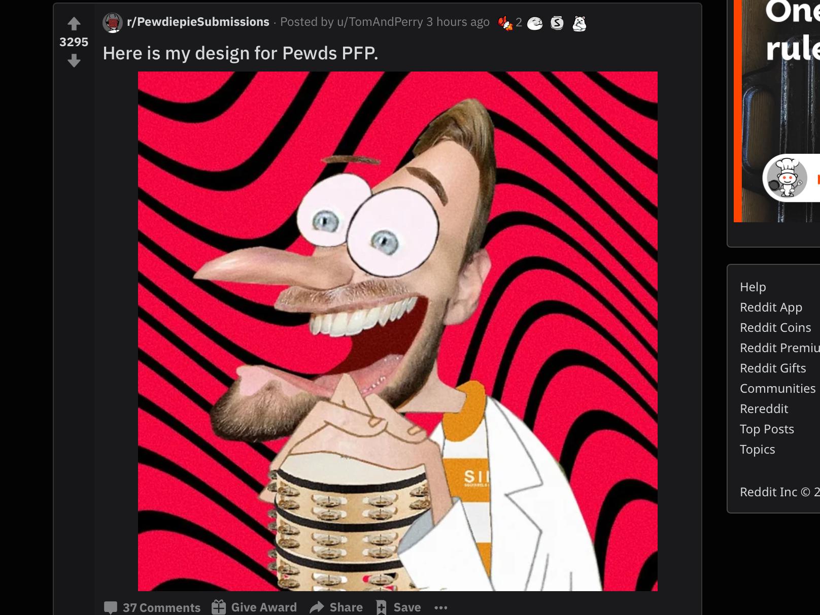 Cursed_pewdiepie | Scrolller