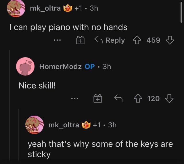 Cursed piano skills | Scrolller