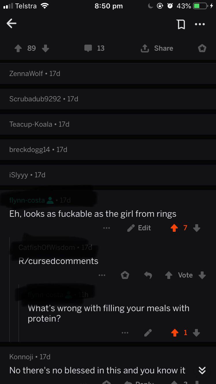 Cursed protein | Scrolller