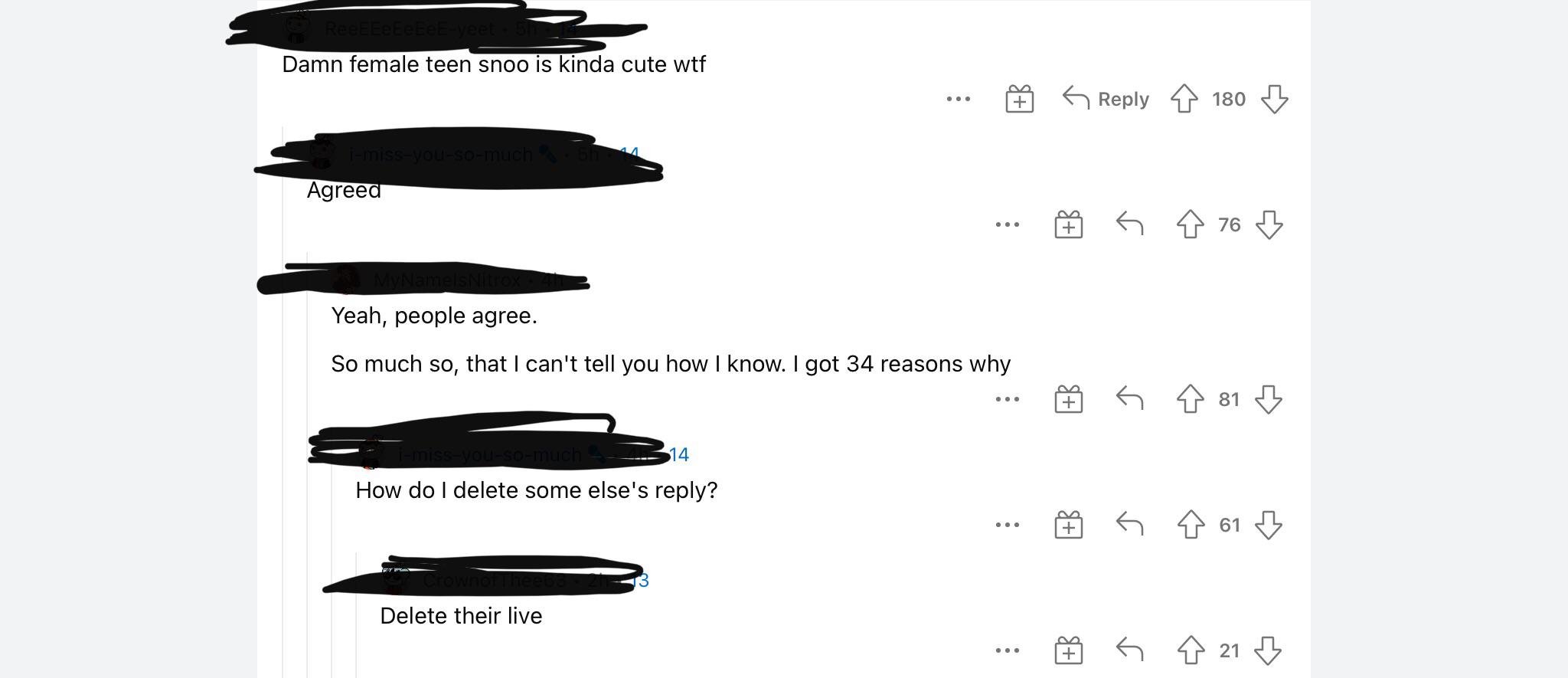 Cursed reply | Scrolller