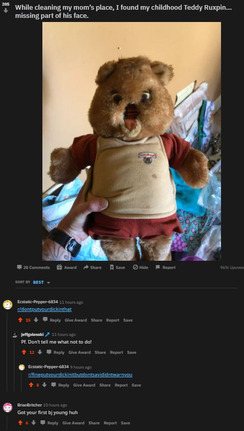 Cursed_teddy | Scrolller