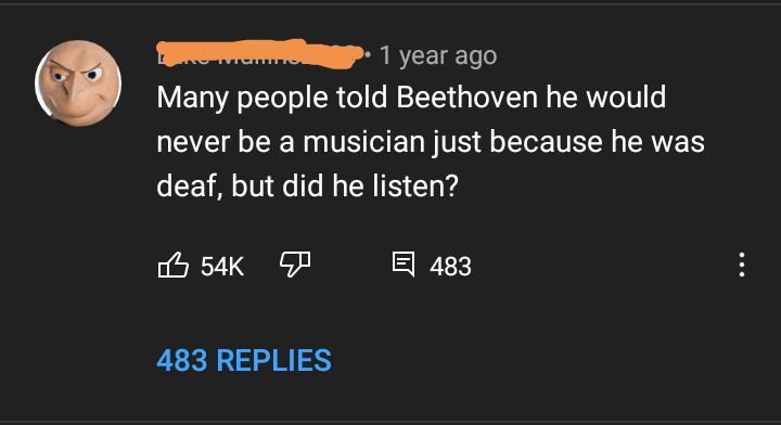 Cursed youtube comment section | Scrolller