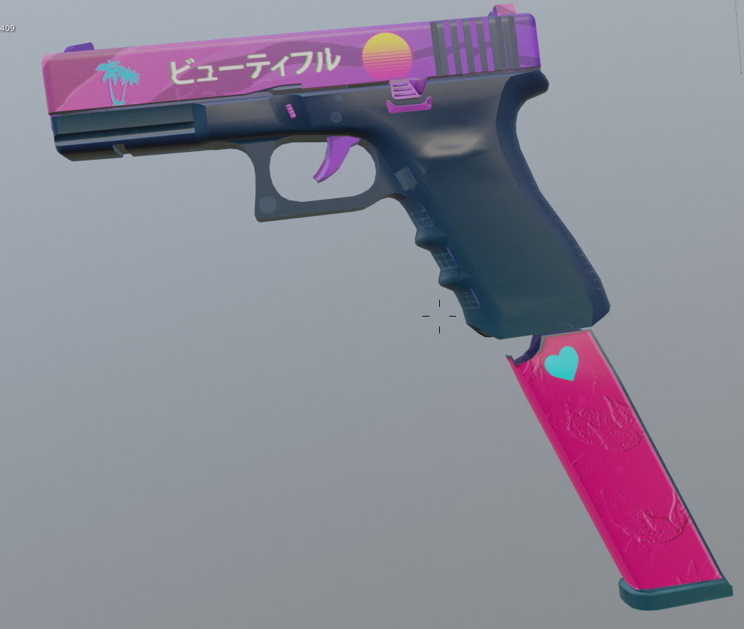 Custom Aesthetic Glock | Scrolller