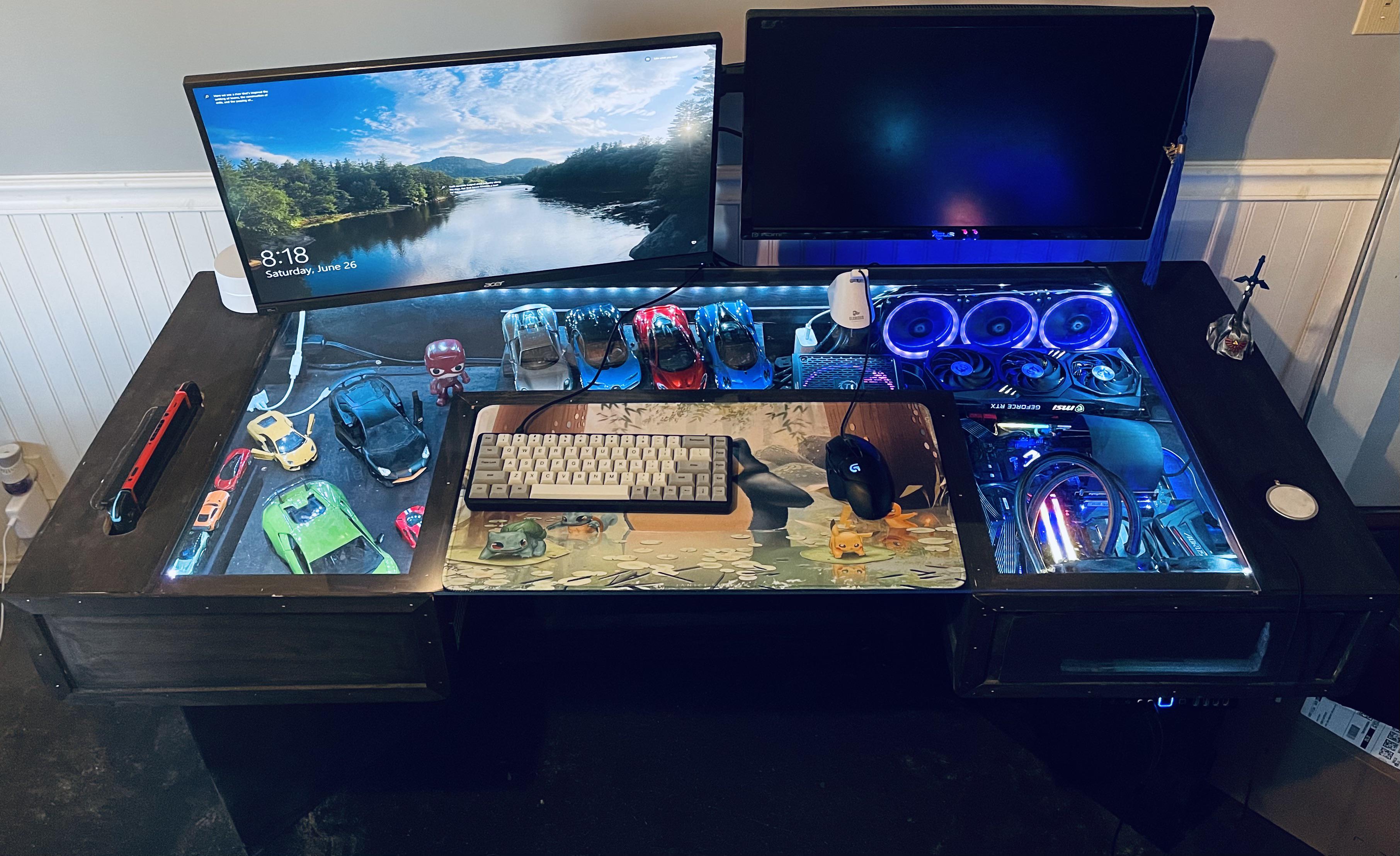 Custom Desk Build | Scrolller