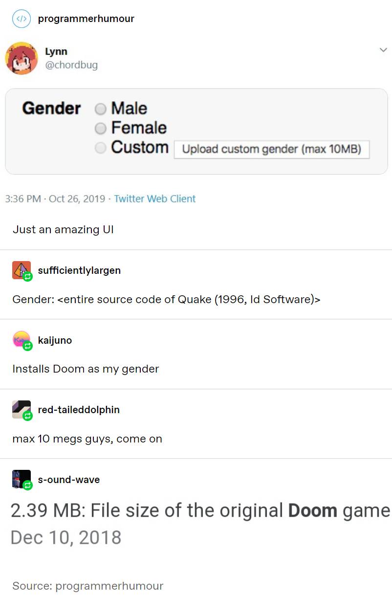 Custom gender | Scrolller